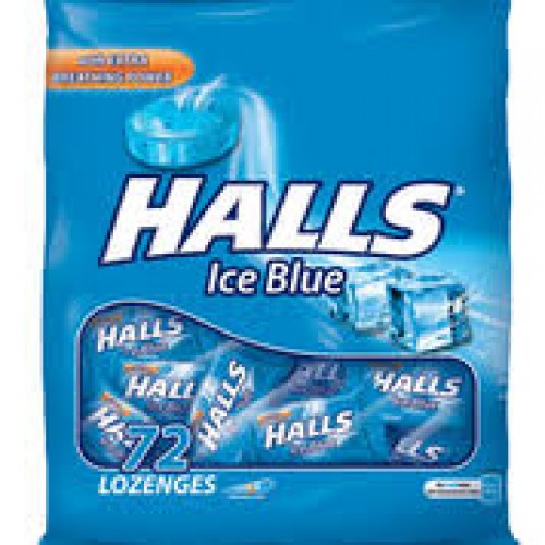 HALLS ICE BULE 72's – Add2Cart