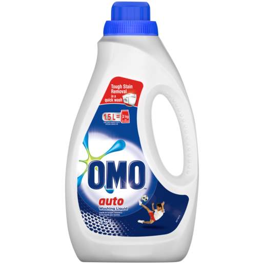 OMO - Auto Washing Liquid Detergent Bottle 1.5L – Add2Cart