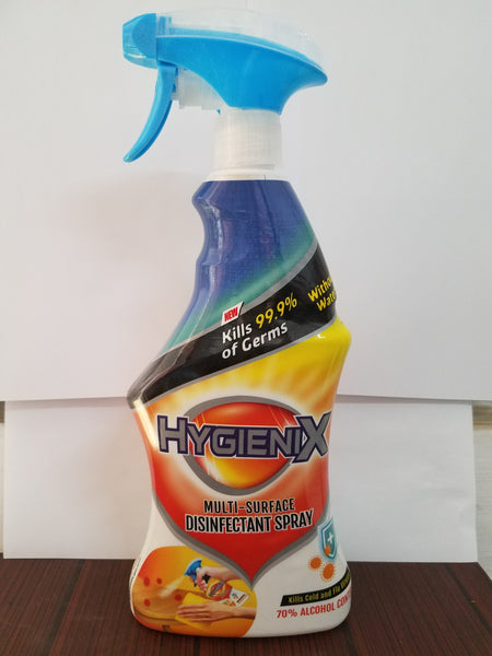 HYGIENIX MULTI-SURFACE DISINFECTANT SPRAY 750ml – Add2Cart