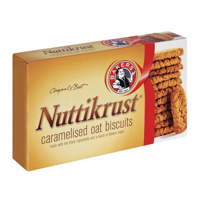 BAKERS NUTTIKRUST CARAMELISED CRUNCHY BISCUIT 200G – Add2Cart