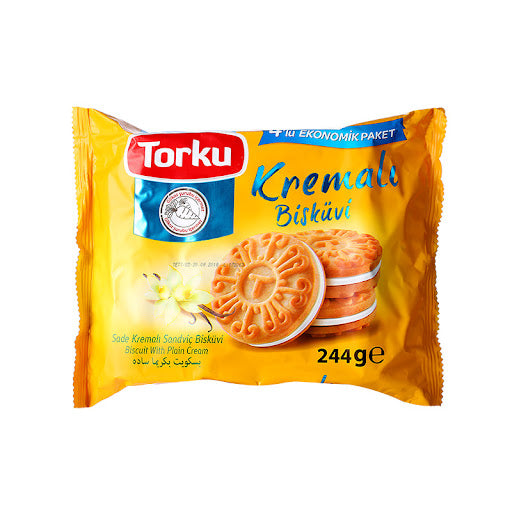 TORKU KREMALI PLAIN CREAM BISCUITS 244G – Add2Cart